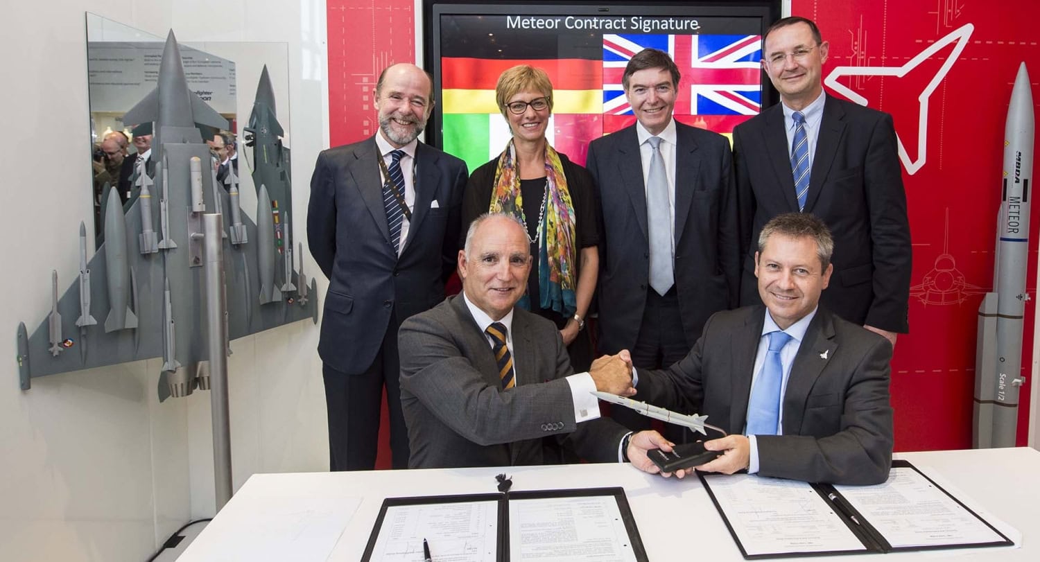 Air Force launches Meteor on Typhoon